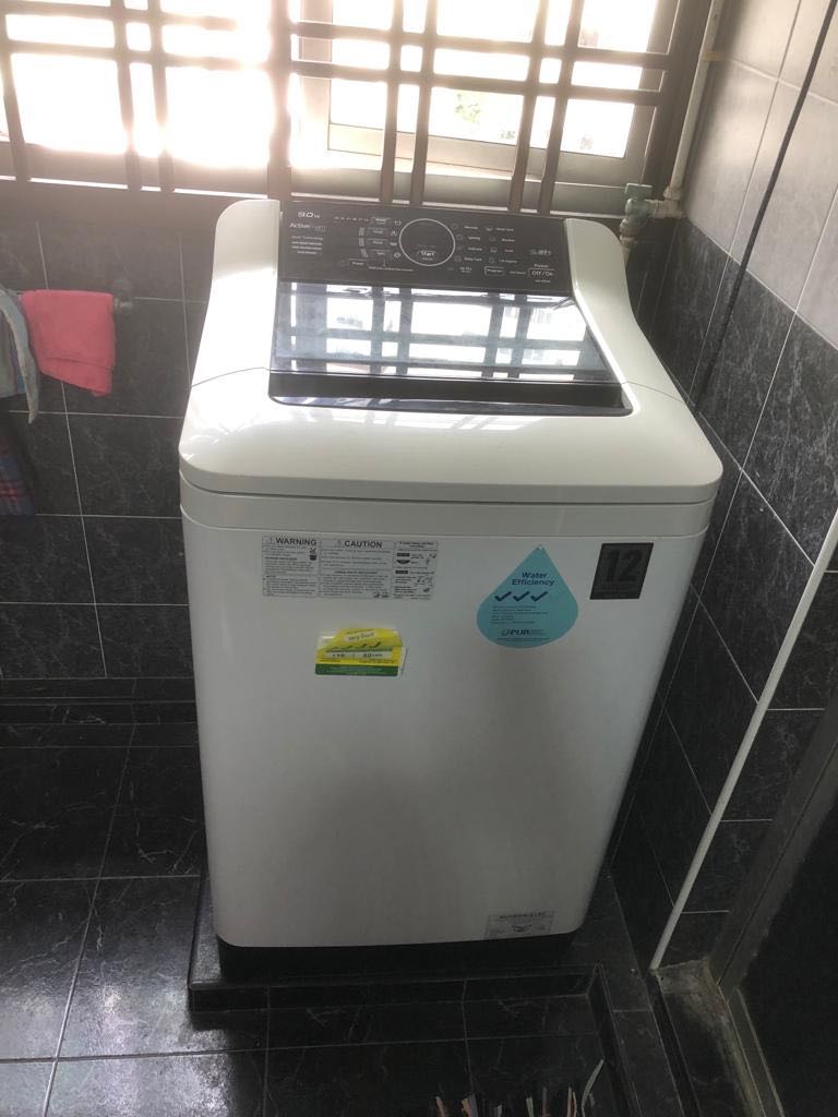 Panasonic active foam washing machine, TV & Home Appliances, Washing ...