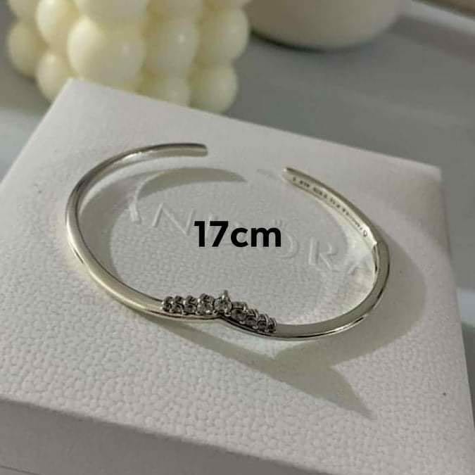 pandora open bangle and pandor tiara bangle, Men's Fashion, Watches ...