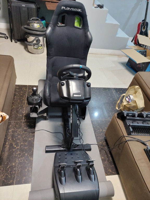 Playseat Logic G29 Driving Force Shifter Sale or Swap, Video Gaming ...