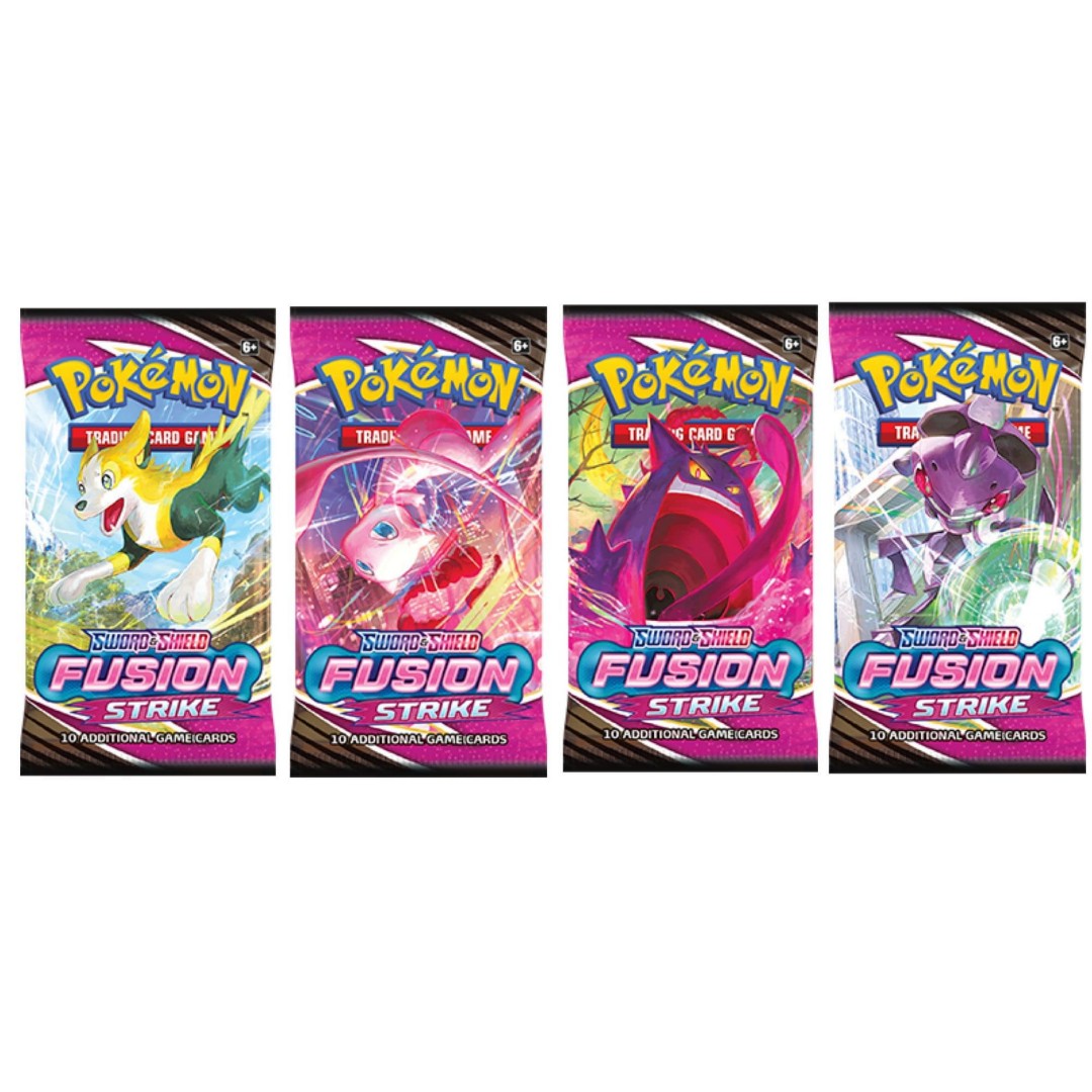 Pokemon TCG SS8 Fusion Strike Booster Pack, Hobbies & Toys, Toys ...