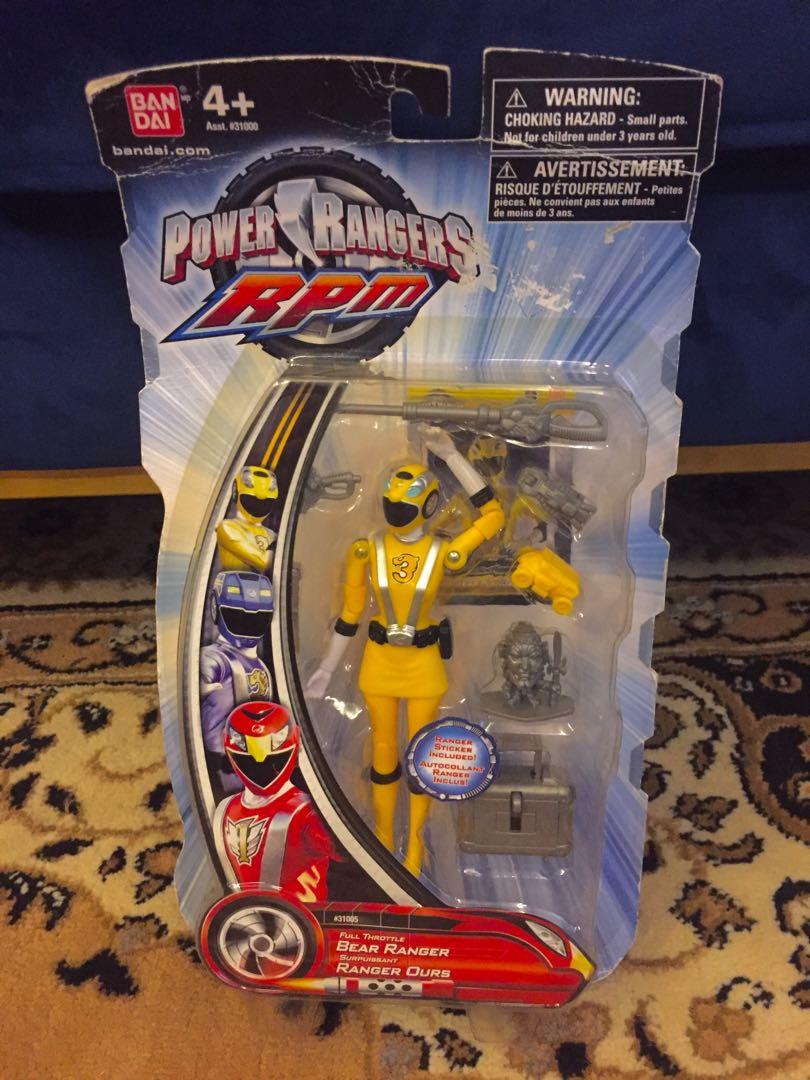 POWER RANGERS RPM YELLOW RANGER, Hobbies & Toys, Collectibles ...