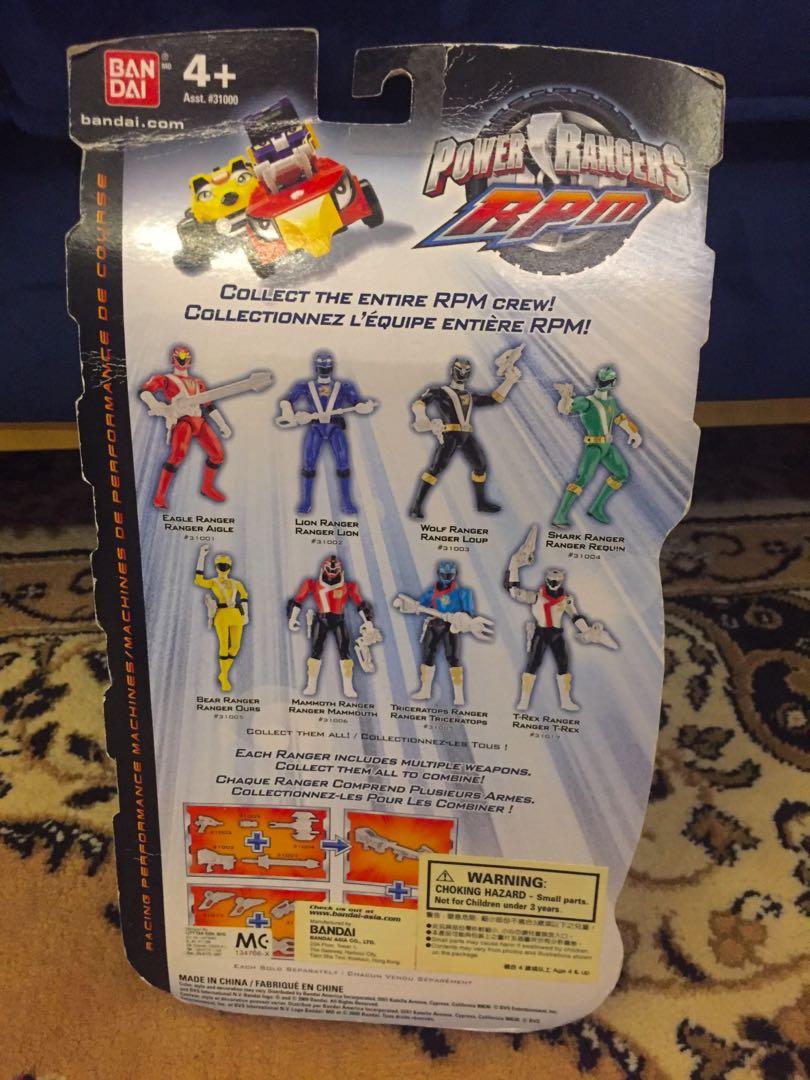 POWER RANGERS RPM YELLOW RANGER, Hobbies & Toys, Collectibles ...