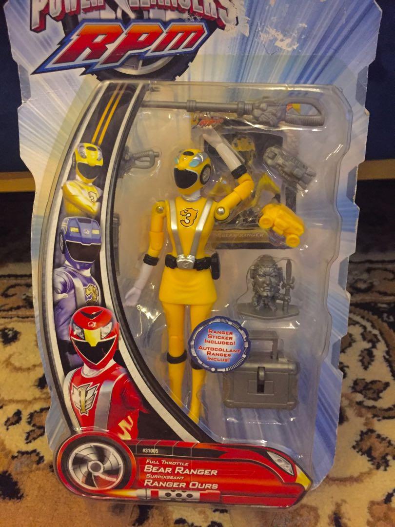 POWER RANGERS RPM YELLOW RANGER, Hobbies & Toys, Collectibles ...