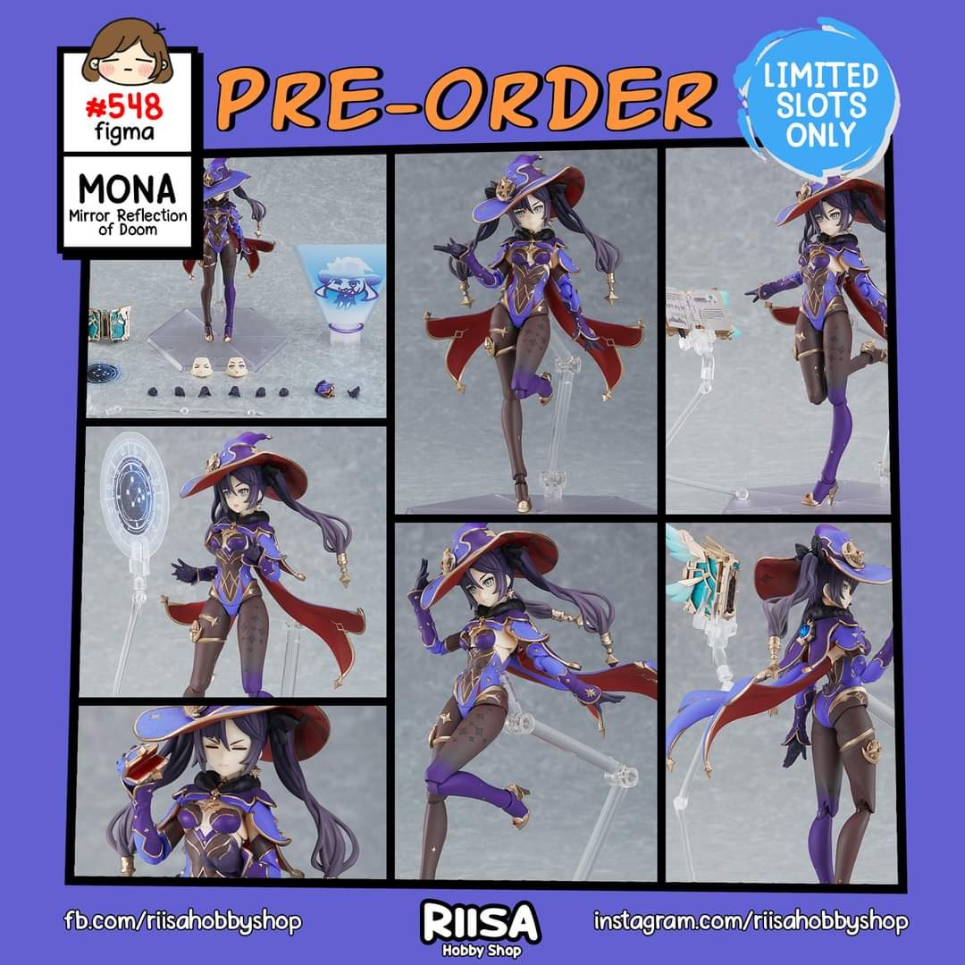 (Preorder) figma 548 Mona "Mirror Reflection of Doom" ver. -Limited ...