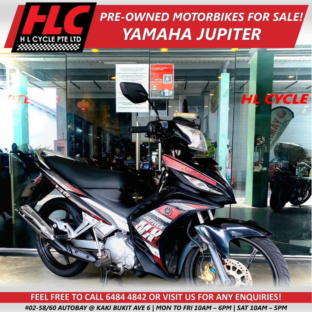 PRE-OWNED YAMAHA JUPITER COE JAN 2023, Motorcycles, Motorcycles for ...