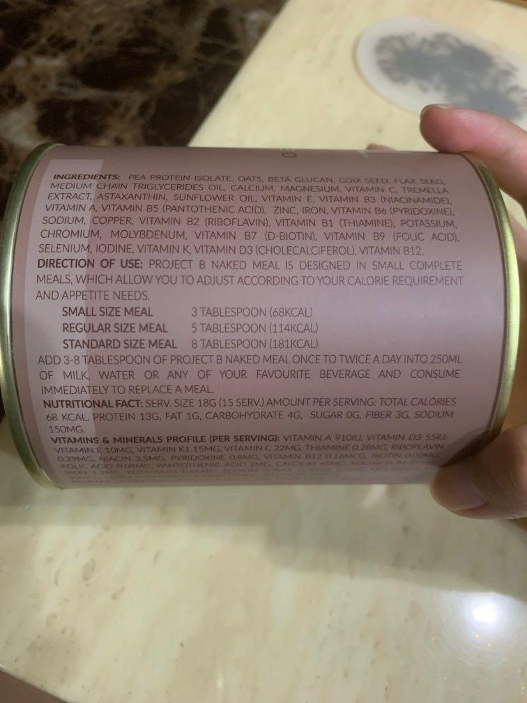 Project B Asia Meal Replacement, Health & Nutrition, Health Supplements ...
