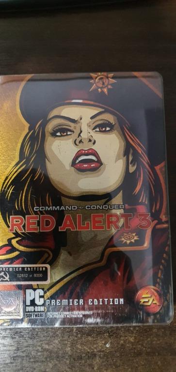 Red alert 3 PC game collectible item and one extra cd, Video Gaming ...