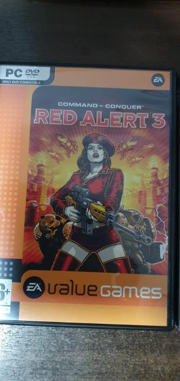 Red alert 3 PC game collectible item and one extra cd, Video Gaming ...