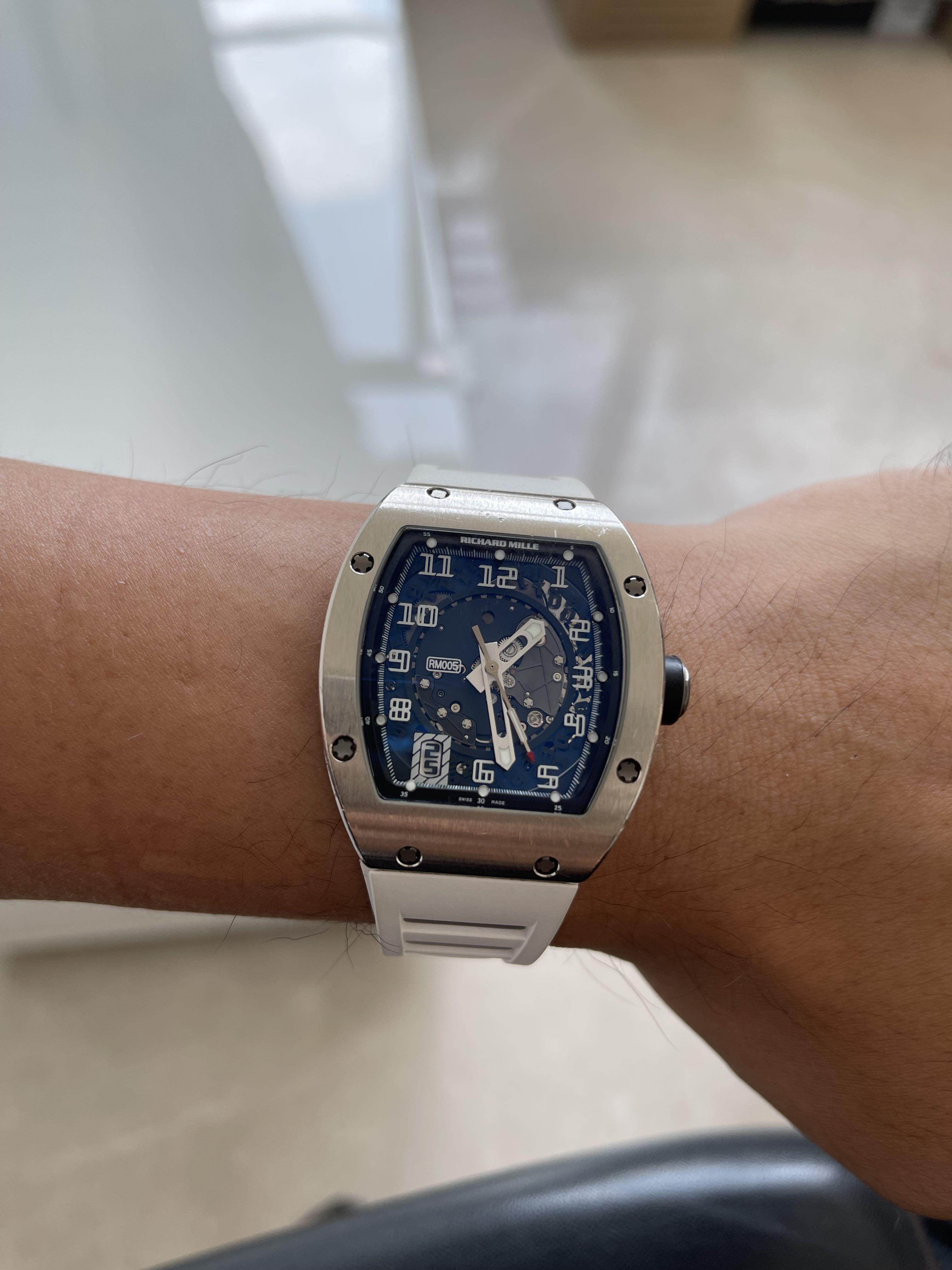Richard Mille RM005 WG, Luxury, Watches on Carousell