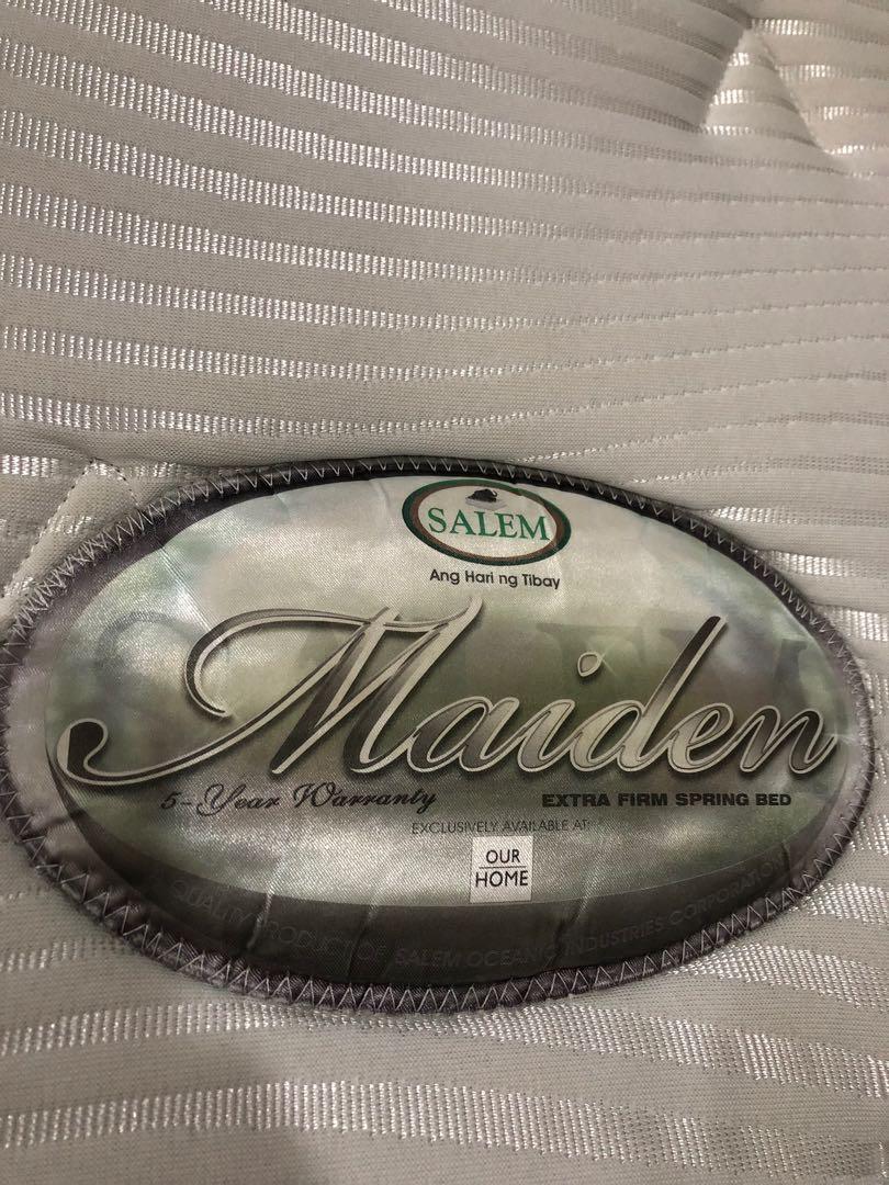 SALEM Maiden Spring Mattress (Double), Furniture & Home Living ...