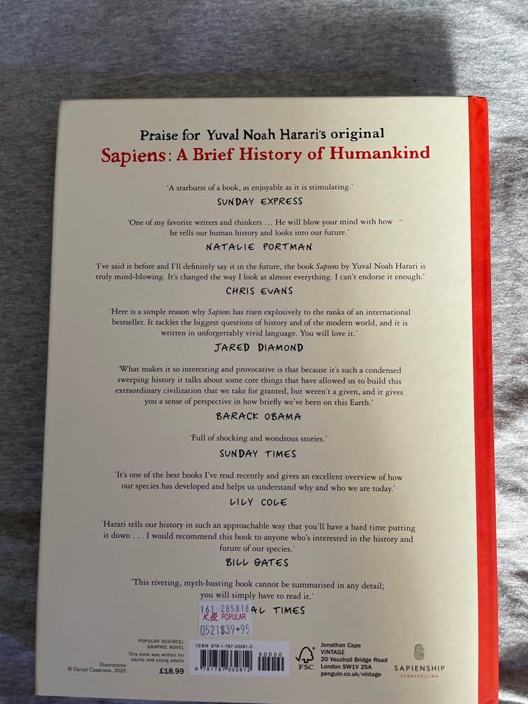 Sapiens A Graphical History, Hobbies & Toys, Books & Magazines, Fiction ...