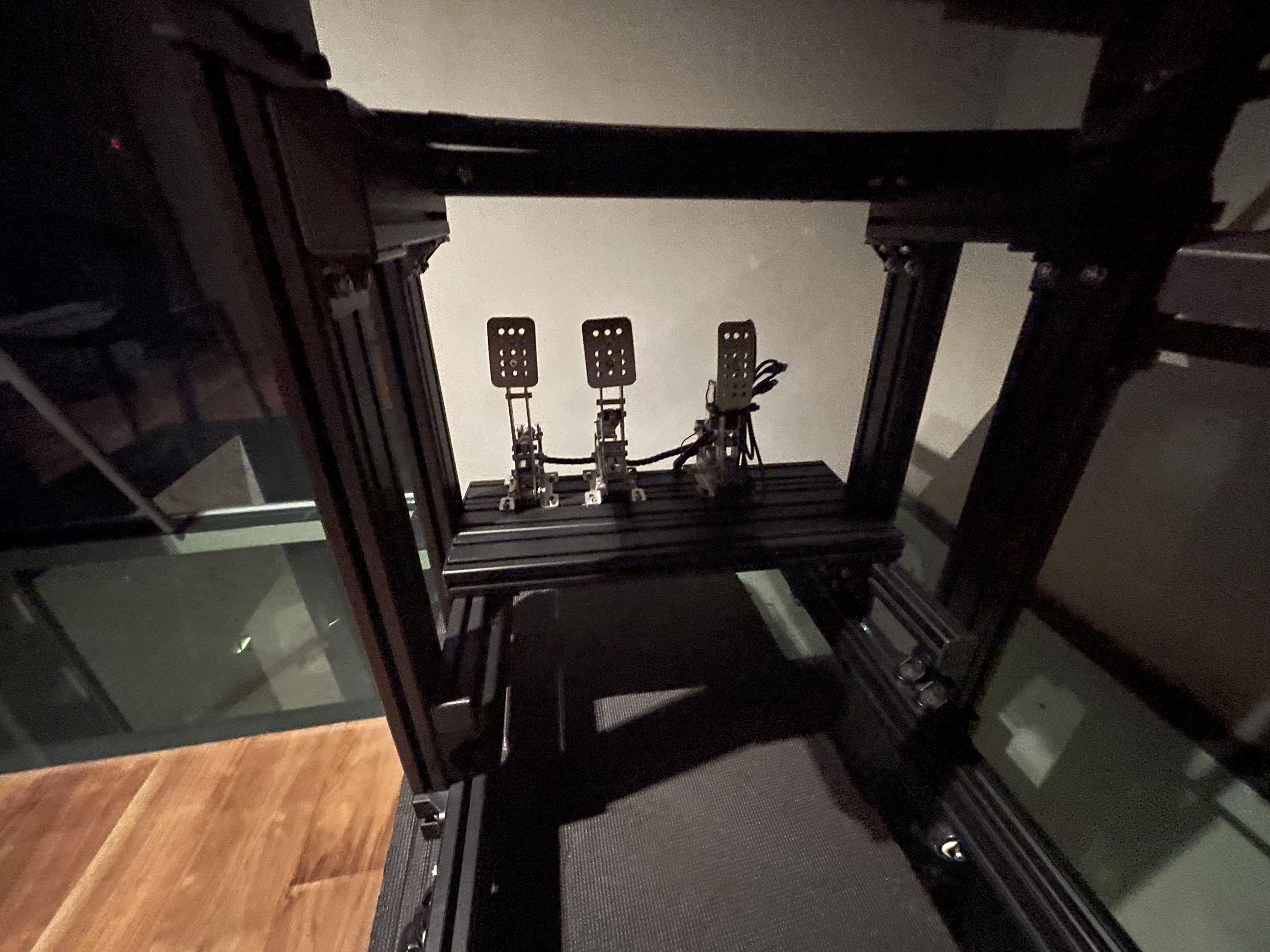 Sim Racing 4080 Rig In Full Black + Triple monitor mount + DD Mount ...