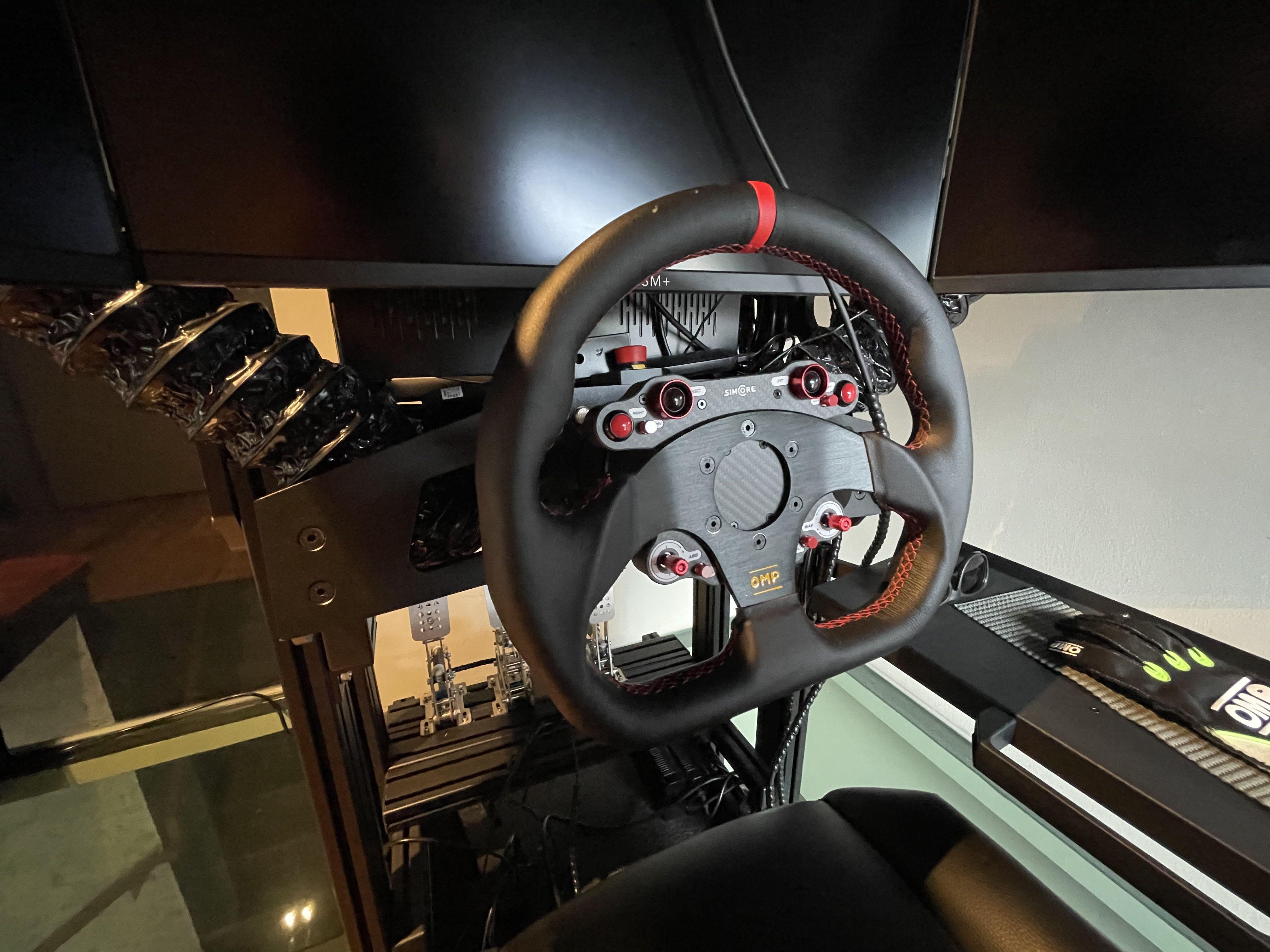 Sim Racing 4080 Rig In Full Black + Triple monitor mount + DD Mount ...