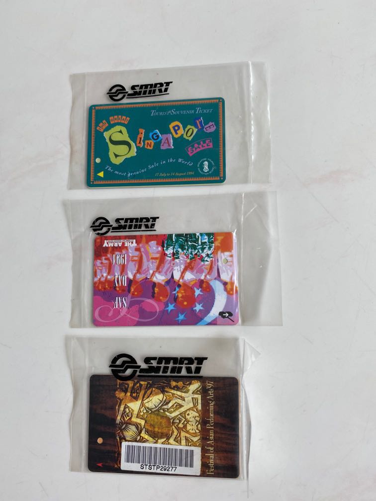 SMRT Card Twin Cards Pack at $5 Per Pack, Hobbies & Toys, Memorabilia ...