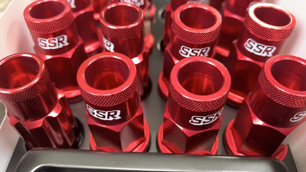 SSR Aluminium Racing Lock Nut Set, Car Accessories, Accessories on ...