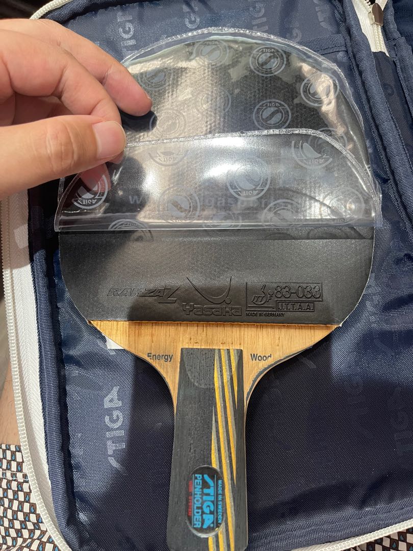 Stiga penhold racket, Sports Equipment, Sports & Games, Racket & Ball ...