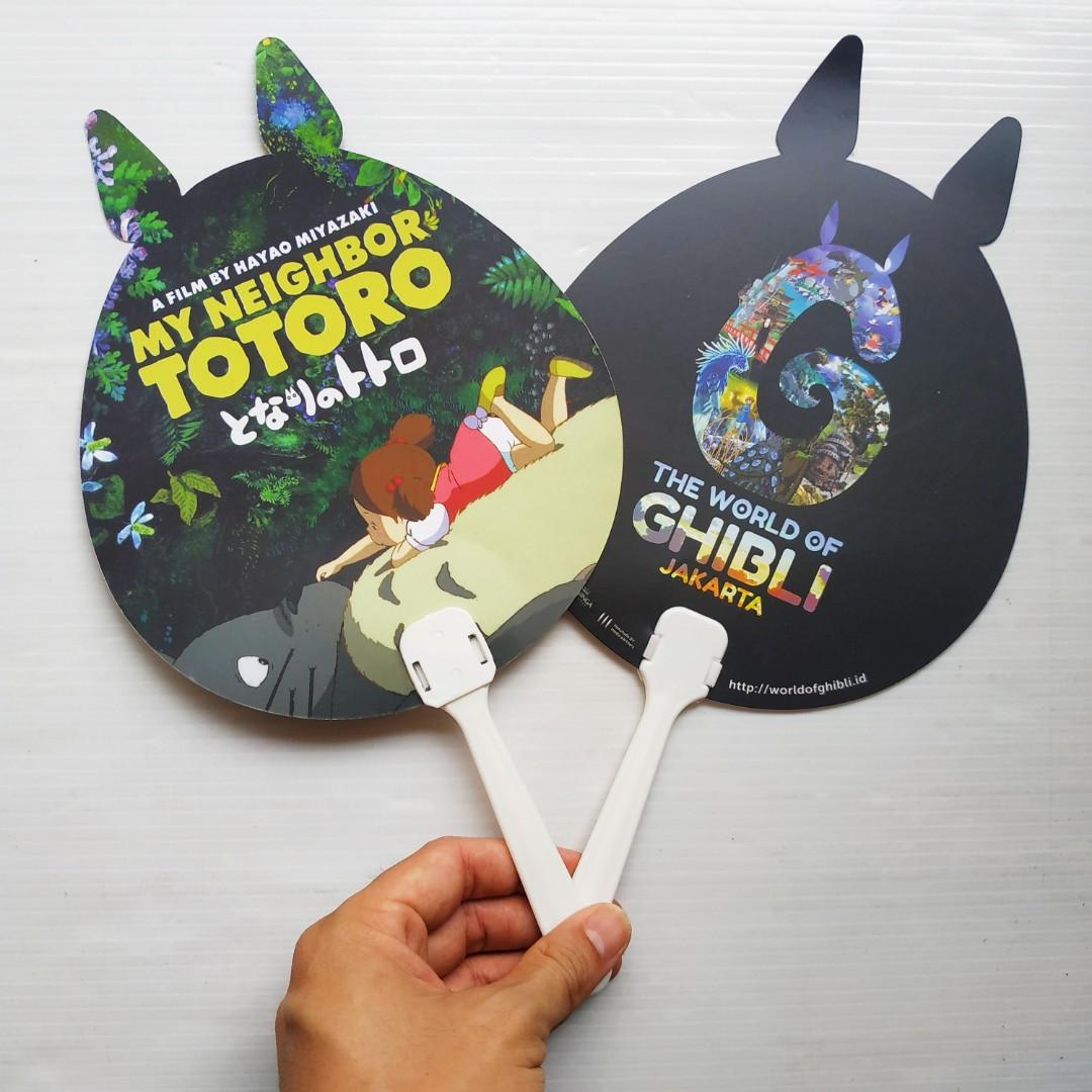 Studio Ghibli My Neighbor Totoro hand paper fan limited edition, J-Pop ...