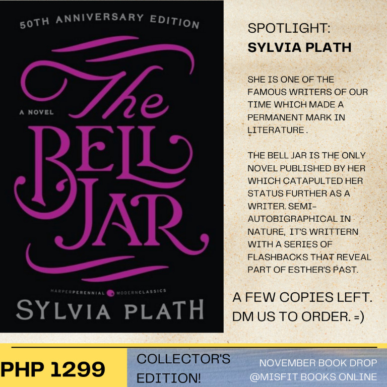 Sylvia Plath. The Bell Jar. 50th Anniversary Edition. Vintage Book ...