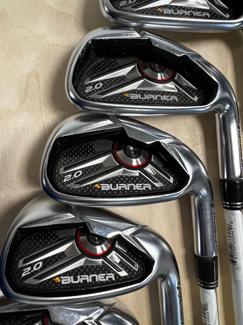 TaylorMade Burner 2.0 irons, Sports Equipment, Sports & Games, Golf on ...