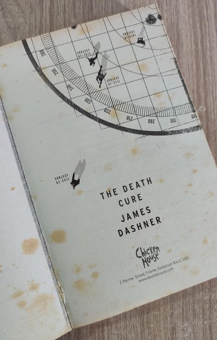 [Buku Novel English] The Maze runner book 3: The Death Cure - James ...