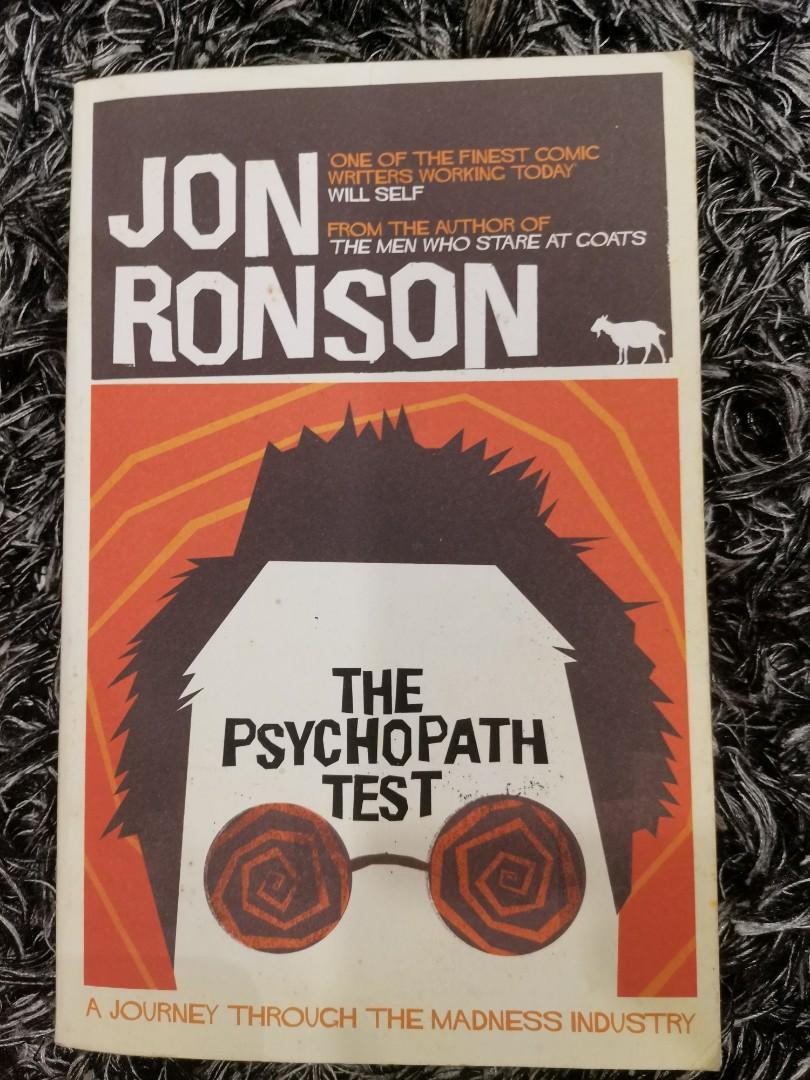 The Psychopath Test by Jon Ronson, Hobbies & Toys, Books & Magazines ...
