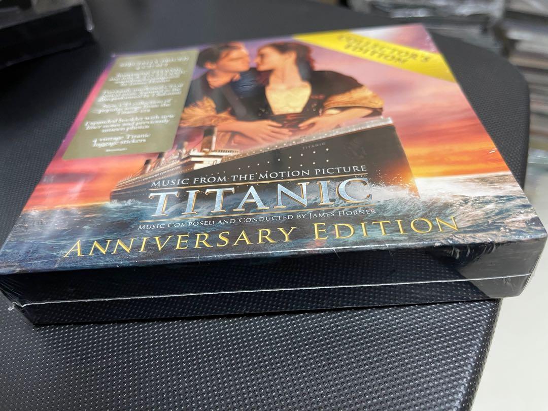 Titanic: Collector’s Anniversary Edition (4CD) 鐵達尼號 電影原聲 *罕見4CD 套裝 珍藏版 made inEU 絕版全新未開封 內頁小冊收錄 ...