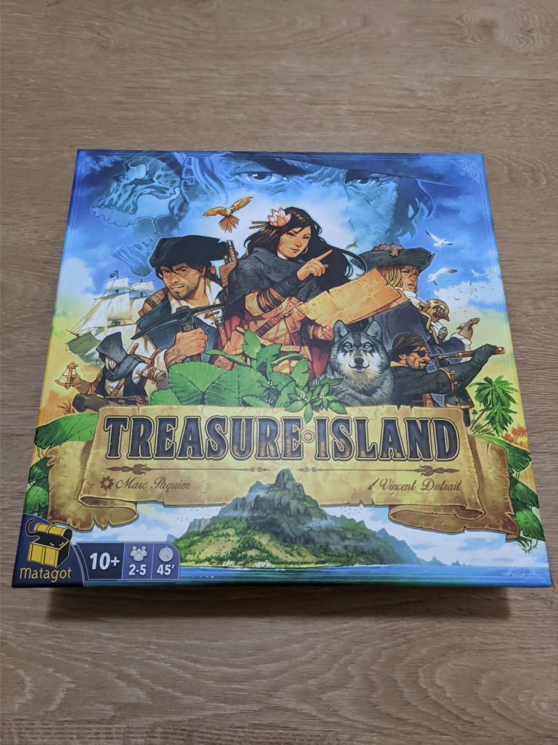Treasure Island Board Game, Hobbies & Toys, Toys & Games on Carousell