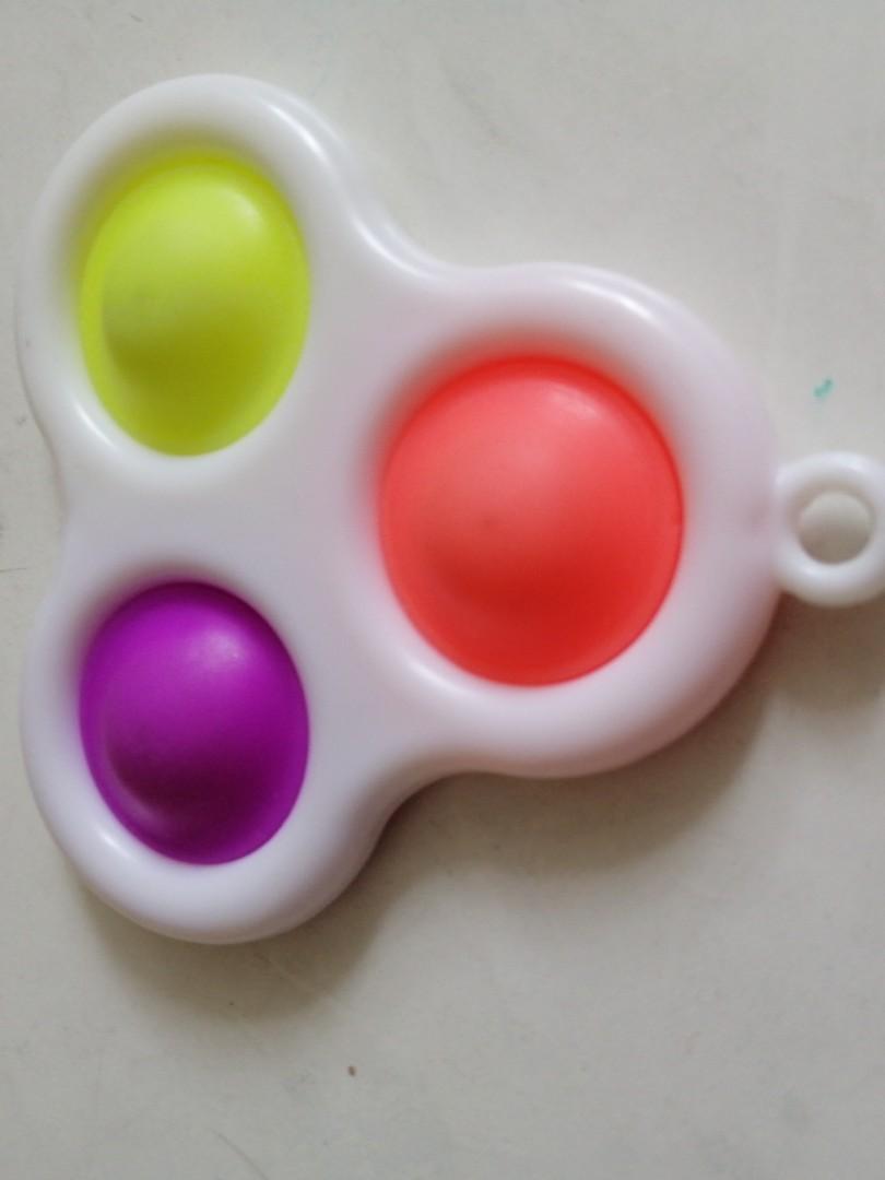 Triple Simple Dimple Fidget Toy, Hobbies & Toys, Toys & Games on Carousell