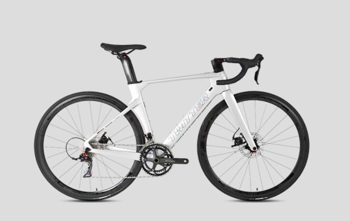 TWITTER NEWEST R10 Carbon Fiber Bike 24 Speed Disc Brake 700C Road Bike ...