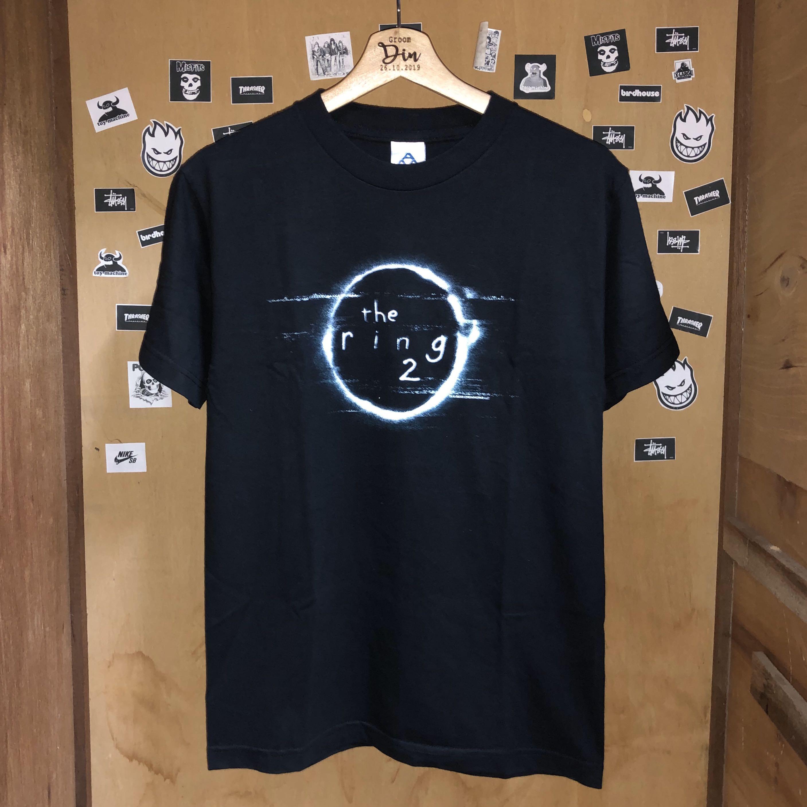 Vintage The Ring Horror Movie Promo Tee, Men's Fashion, Tops & Sets ...