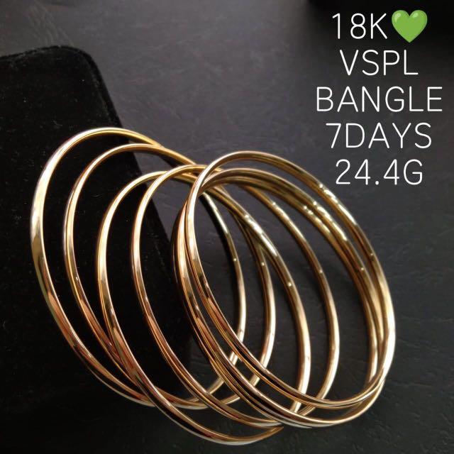 VSPL BANGLE, Women's Fashion, Jewelry & Organizers, Bracelets on Carousell