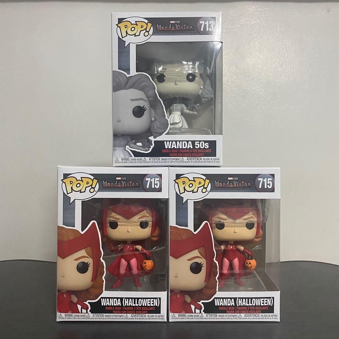 Wanda 50s and Wanda Halloween Funko Pop, Hobbies & Toys, Toys & Games ...