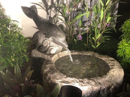 Water Feature Tank Made of Granite, Furniture & Home Living, Gardening ...