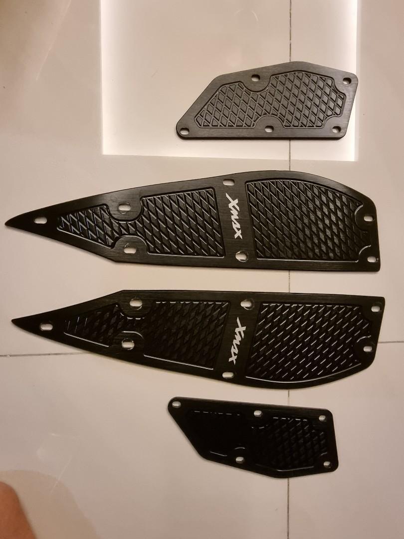 Xmax 300 metal footplate, Motorcycles, Motorcycle Accessories on Carousell