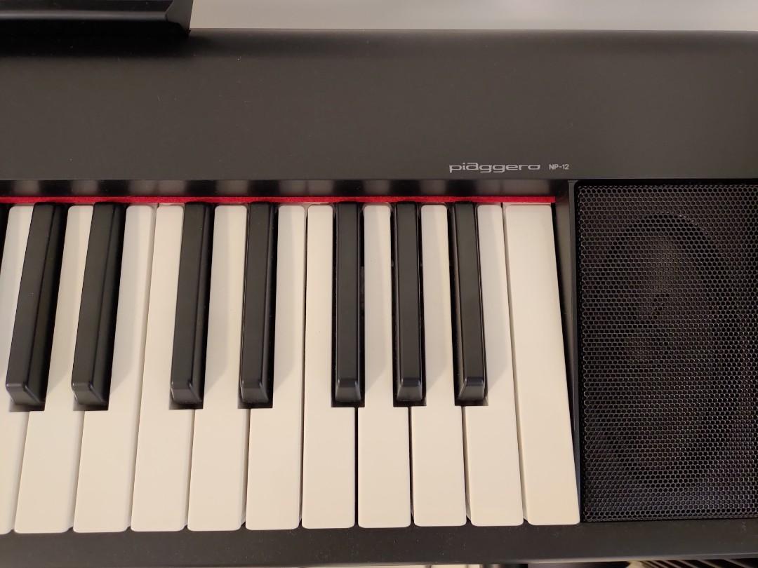 Yamaha NP-12 Piaggero Keyboard, Hobbies & Toys, Music & Media, Musical ...
