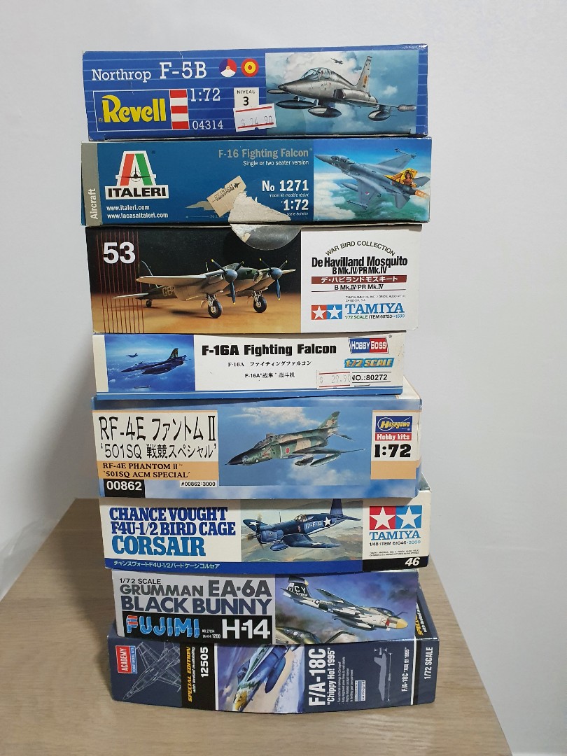 1/144, 1/72, 1/48 Tamiya Revell Italeri hobby boss fujimi Academy ...