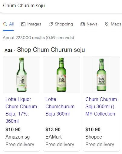 17% Soju plain Chum Churum Premium Korean Chumchurum Moscato grape ...