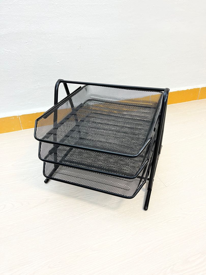3-tier Paper Tray Rack, Hobbies & Toys, Stationery & Craft, Stationery ...