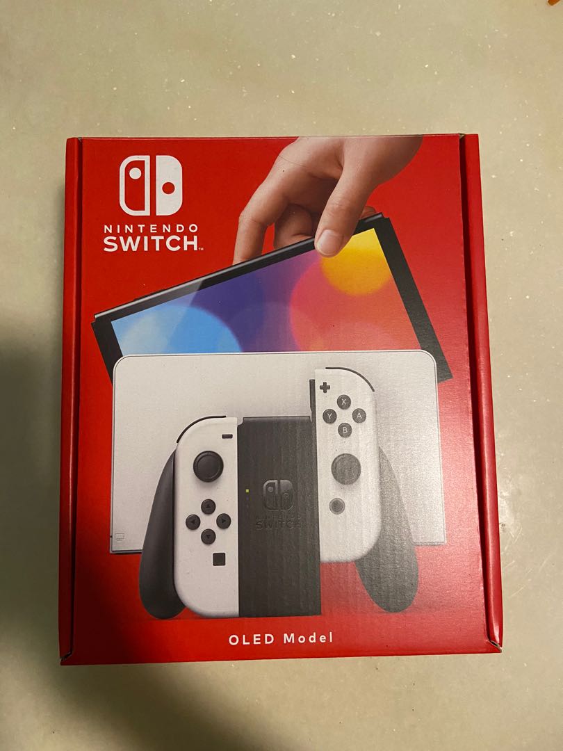 99%NEW Nintendo Switch OLED White, Video Gaming, Video Game Consoles ...