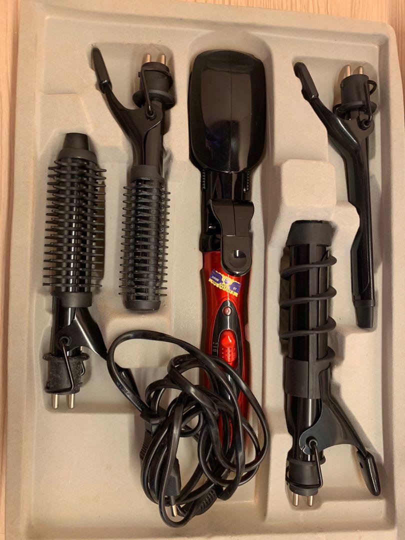 9-in-1 hair multi styler full set #TerlebihBeli, Beauty & Personal Care ...
