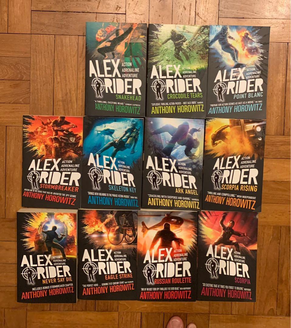 Alex Rider series Anthony Horowitz, Hobbies & Toys, Books & Magazines ...
