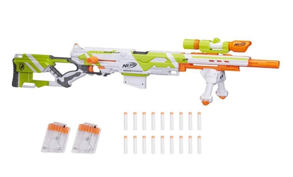 All New Original Nerf Modulus LongStrike OT Orange Trigger-Complete Set ...