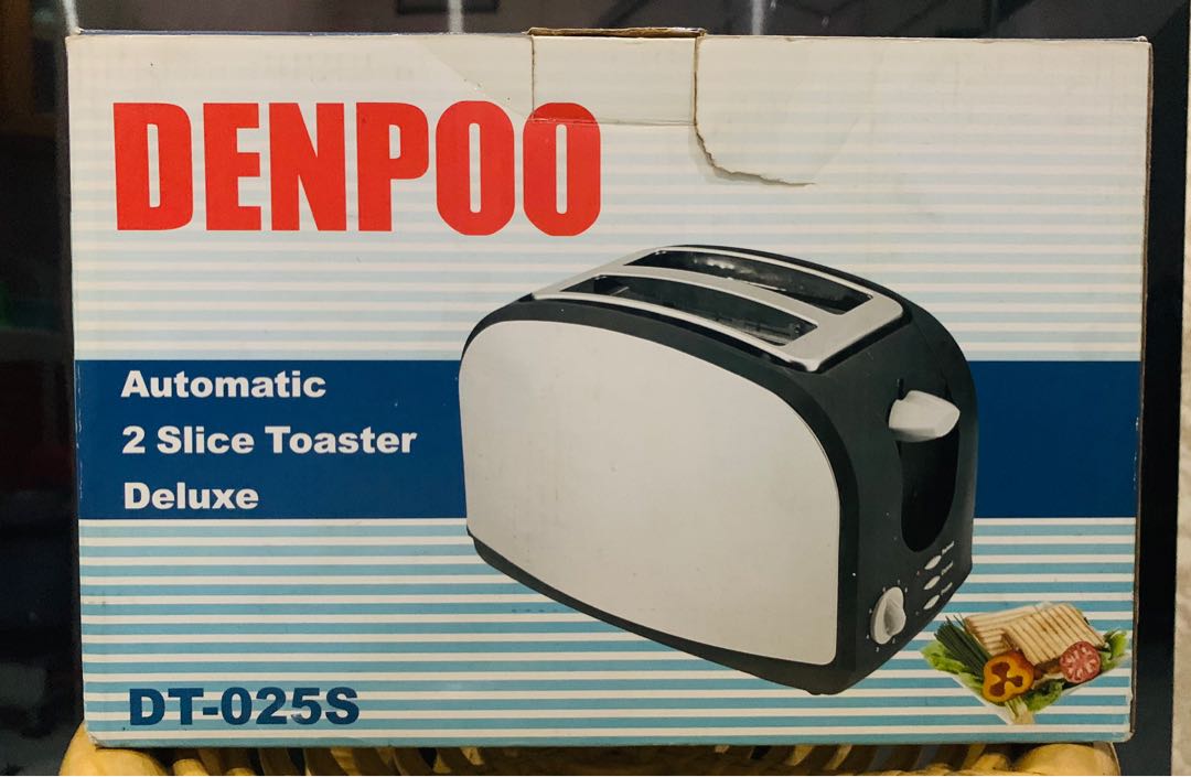 Automatic 2 Slice Toaster Denpoo, Kitchen & Appliances di Carousell