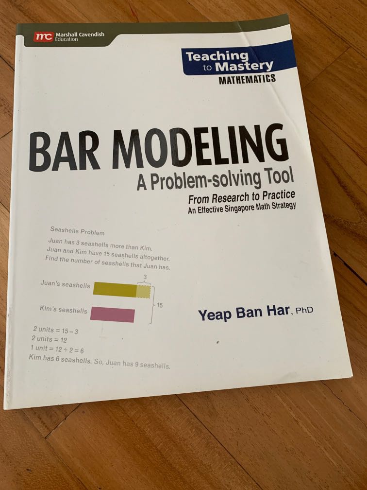 Bar modeling (Math), Hobbies & Toys, Books & Magazines, Assessment ...