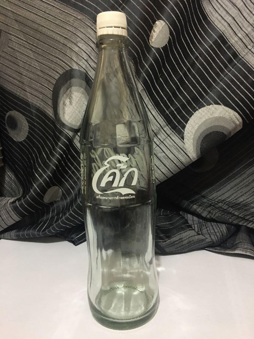 bottle coca cola versi thailand 34 x 8 cm, Hobbies & Toys, Collectibles ...
