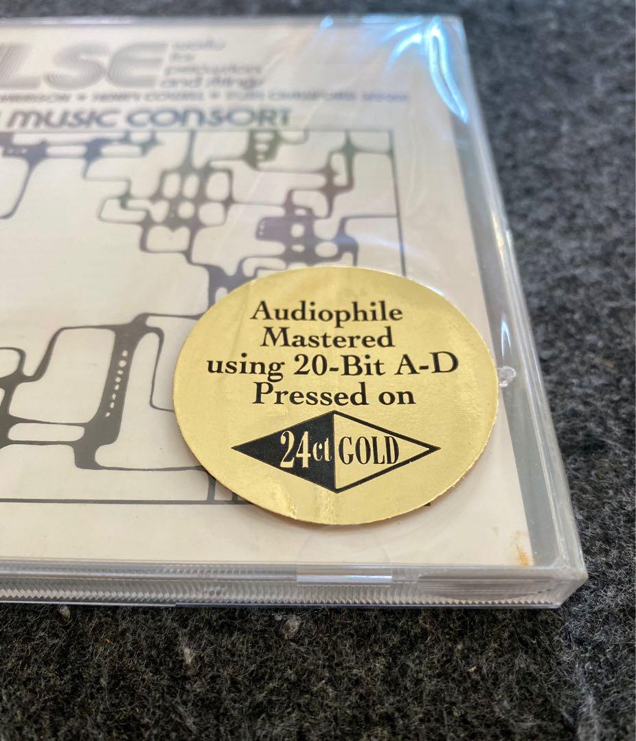 Classic Records Compact Disc: PULSE works for percussion & strings THE NEW MUSIC CONSORT 24K ...