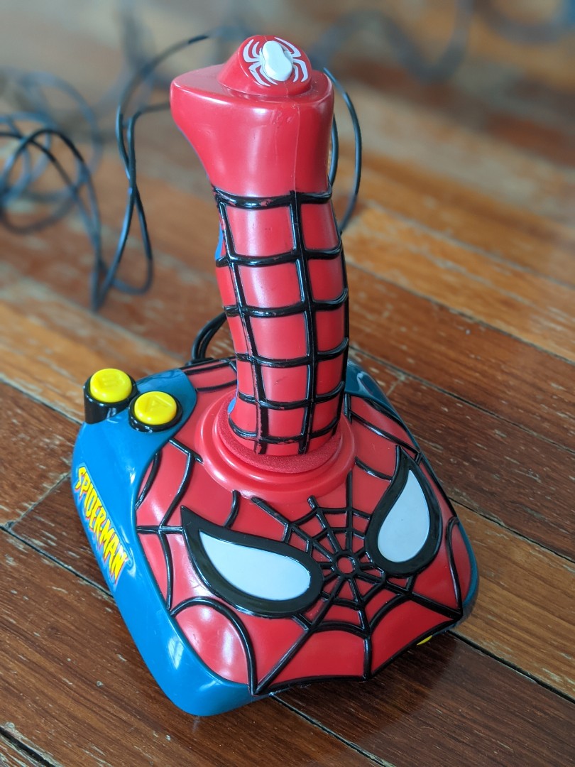 Collectible Vintage Retro Spiderman Video Game Joystick Console, Video ...