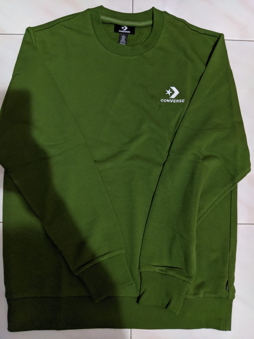 Converse Star Crew Jacket (New), Men's Fashion, Coats, Jackets and ...