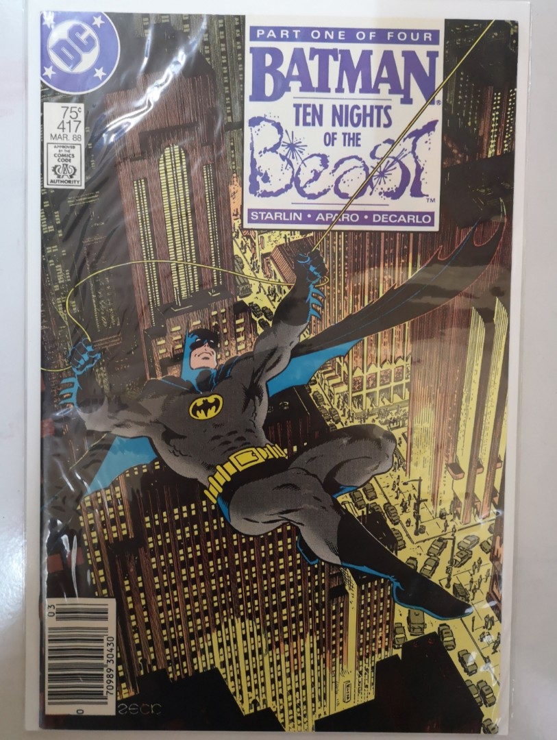 DC COMICS BATMAN#417, Hobbies & Toys, Books & Magazines, Comics & Manga ...