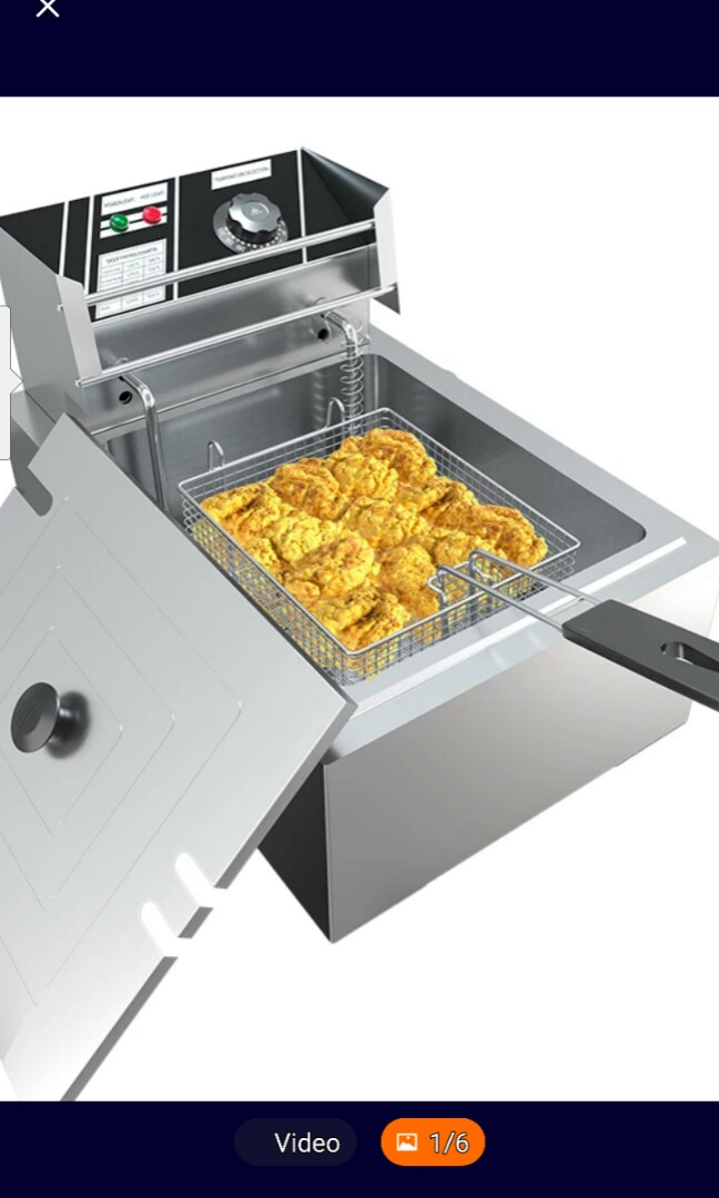 Deep Fryer 6L, TV & Home Appliances, Kitchen Appliances, Cookers on ...